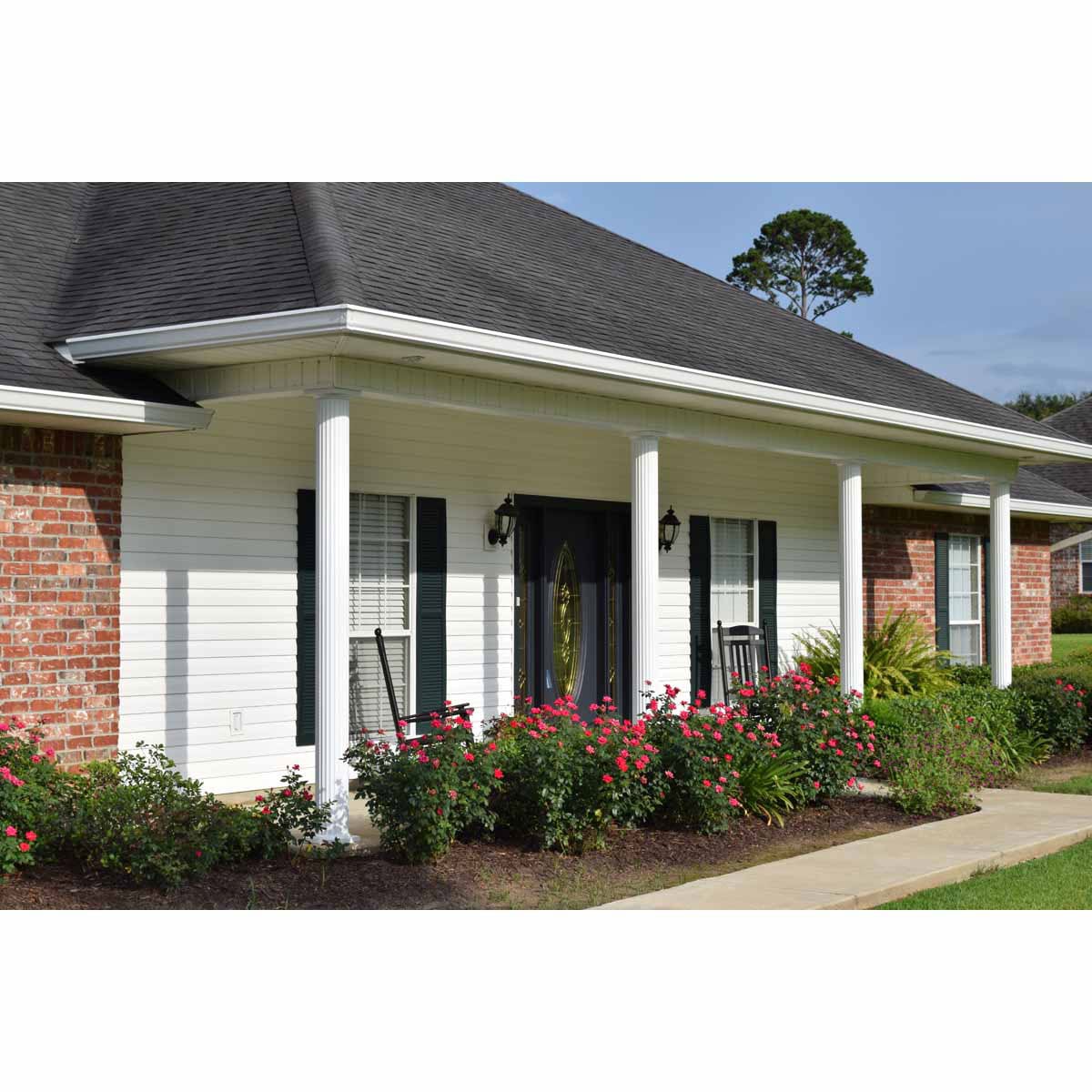 Decorative Aluminum Porch Columns | Shelly Lighting