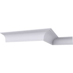 Ekena Millwork MLD04X04X06BR 4 1/4-Inch H x 4 3/4-Inch P x 6 3/8-Inch F ...
