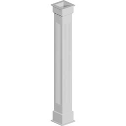 Fypon, Ltd. CWPM8X96SFL 8-Inch Width x 96-Inch Height Non-Tapered ...