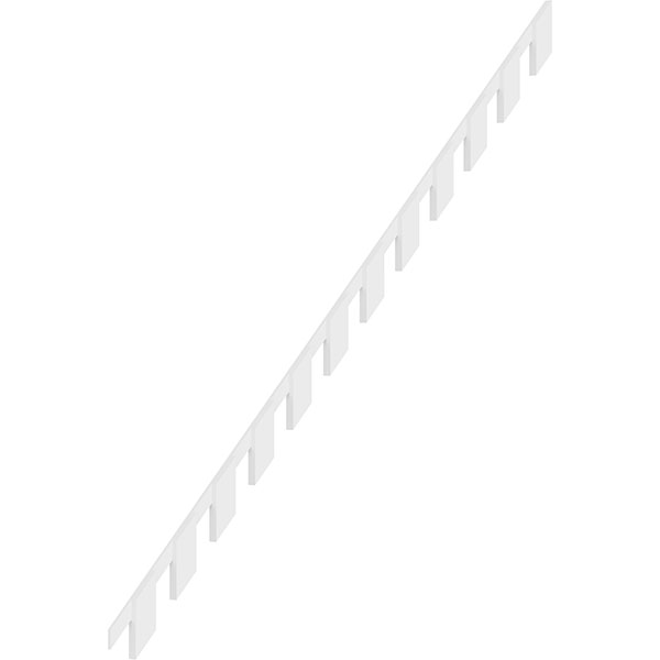 Ekena Millwork SAMPLE-DENP04PL1212FAY02 4-Inch H x 1-Inch P x 6-Inch L ...