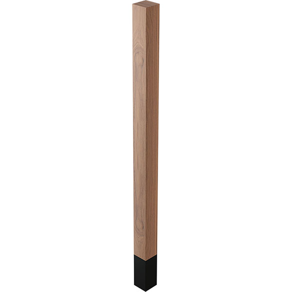 Brown Wood Products BW01724500WLWR1 2-Inch W x 2-Inch D x 35