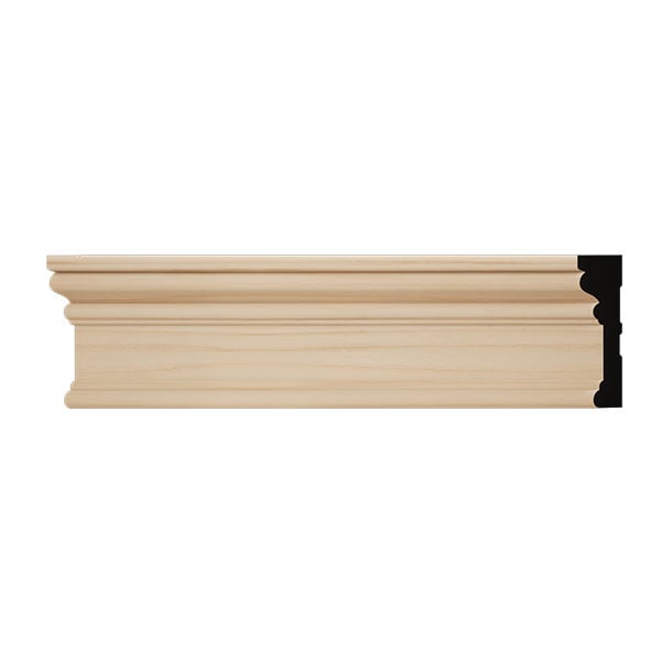Ekena Millwork MLDWBRB3 BRB3 11/16-Inch D x 2 1/4-Inch W x 96-Inch L ...