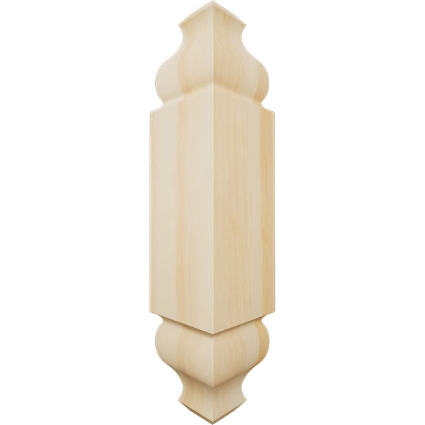 Ekena Millwork MOC01X05SB2PI 1 1/8-Inch W x 5 3/32-Inch H x 1 1/8-Inch ...