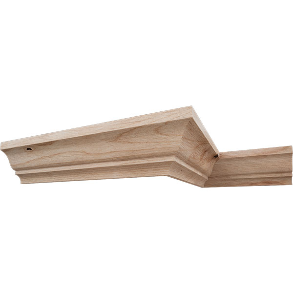 Ekena Millwork MLDW01X03WM52KA WM52 - Americraft Crown Solid Hardwood ...