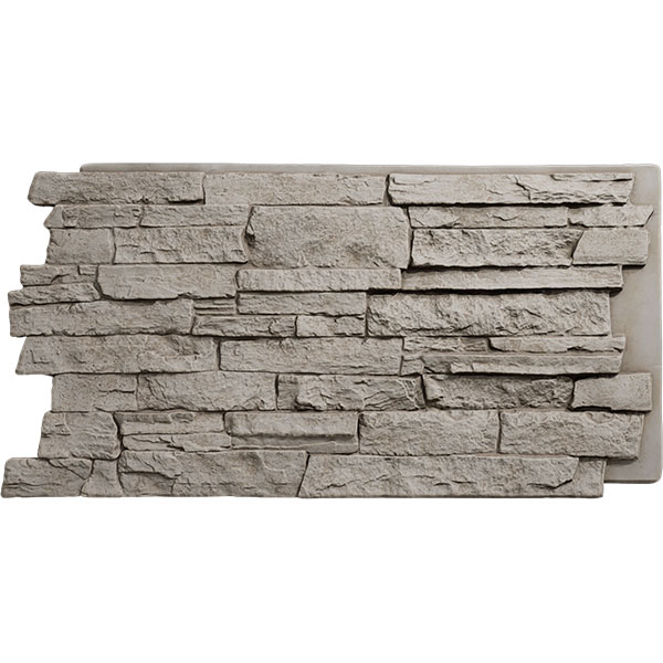 Ekena Millwork PNU24X48ALDS EverStone Acadia Ledge Faux Stone Panel, 49 ...
