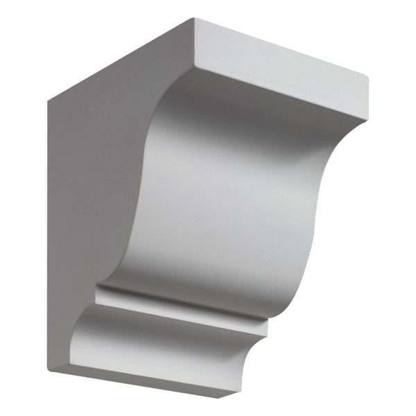 Fypon, Ltd. DTLB6X4X6 4 3/4-Inch W x 6 1/8-Inch H x 5 1/2-Inch P Corbel ...