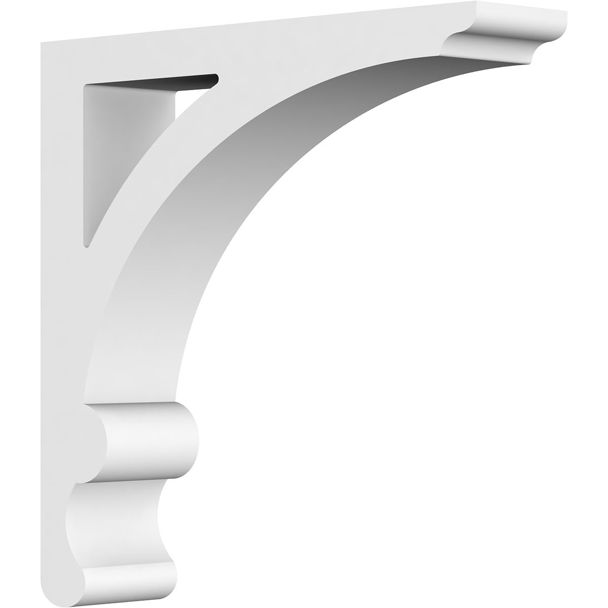 Ekena Millwork BKTPLEG Legacy Architectural Grade PVC Gingerbread Bracket