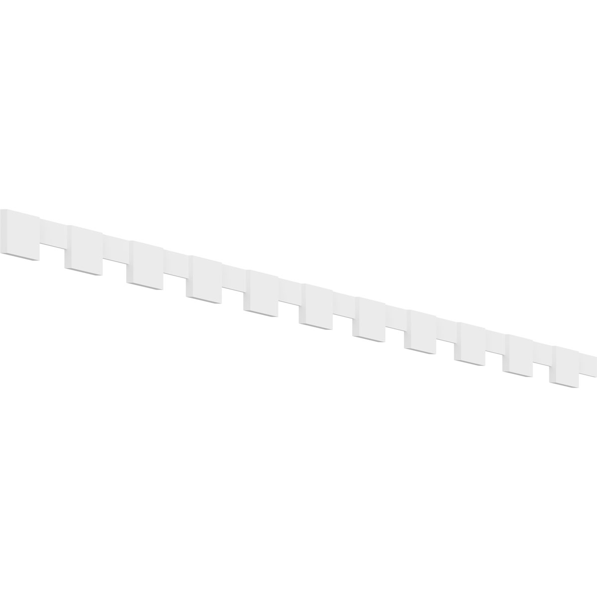 Ekena Millwork SAMPLE-DENP04PR0212MNR02 4-Inch H x 1-Inch P x 6-Inch L ...