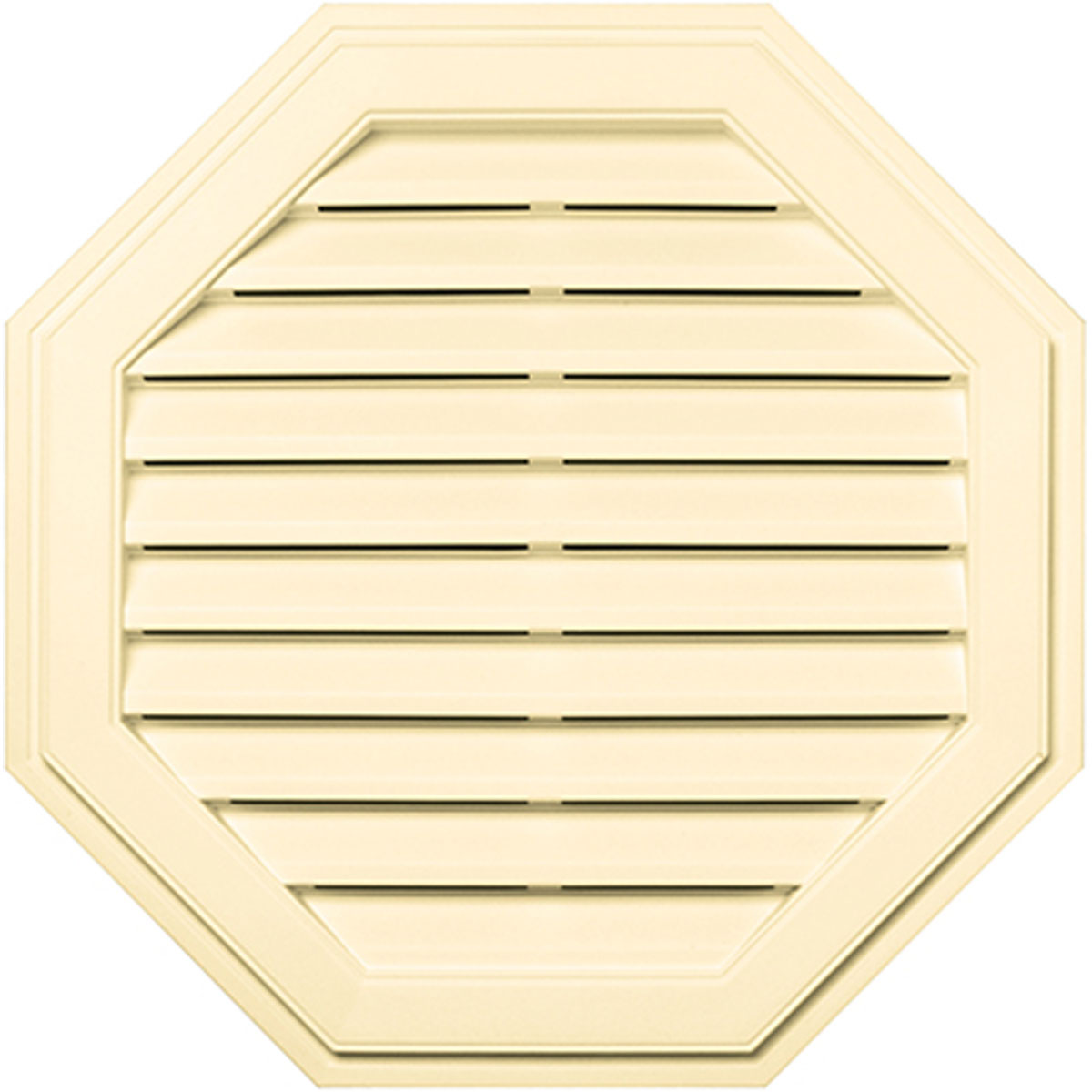 Mid-America 00400032020 32-Inch W x 32-Inch H Octagon Gable Vent Louver ...