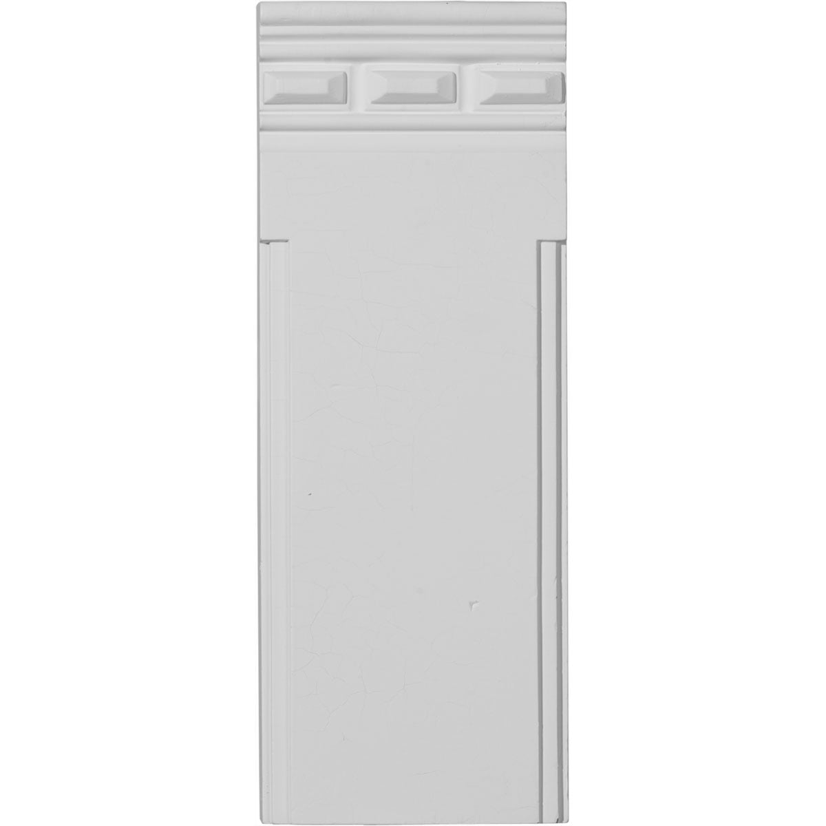 Ekena Millwork PB04X11X01DE Endurathane Devon Traditional Plinth Block ...