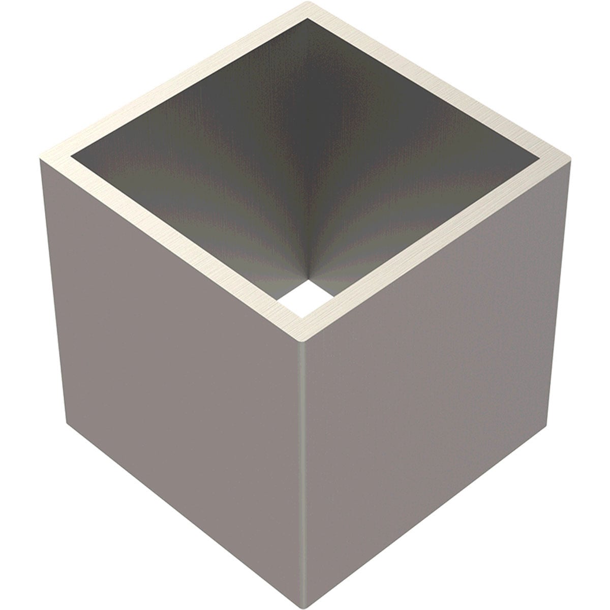 Brown Wood Products BW01SLV2-1 2-Inch W x 2-Inch D x 2-Inch H Square ...