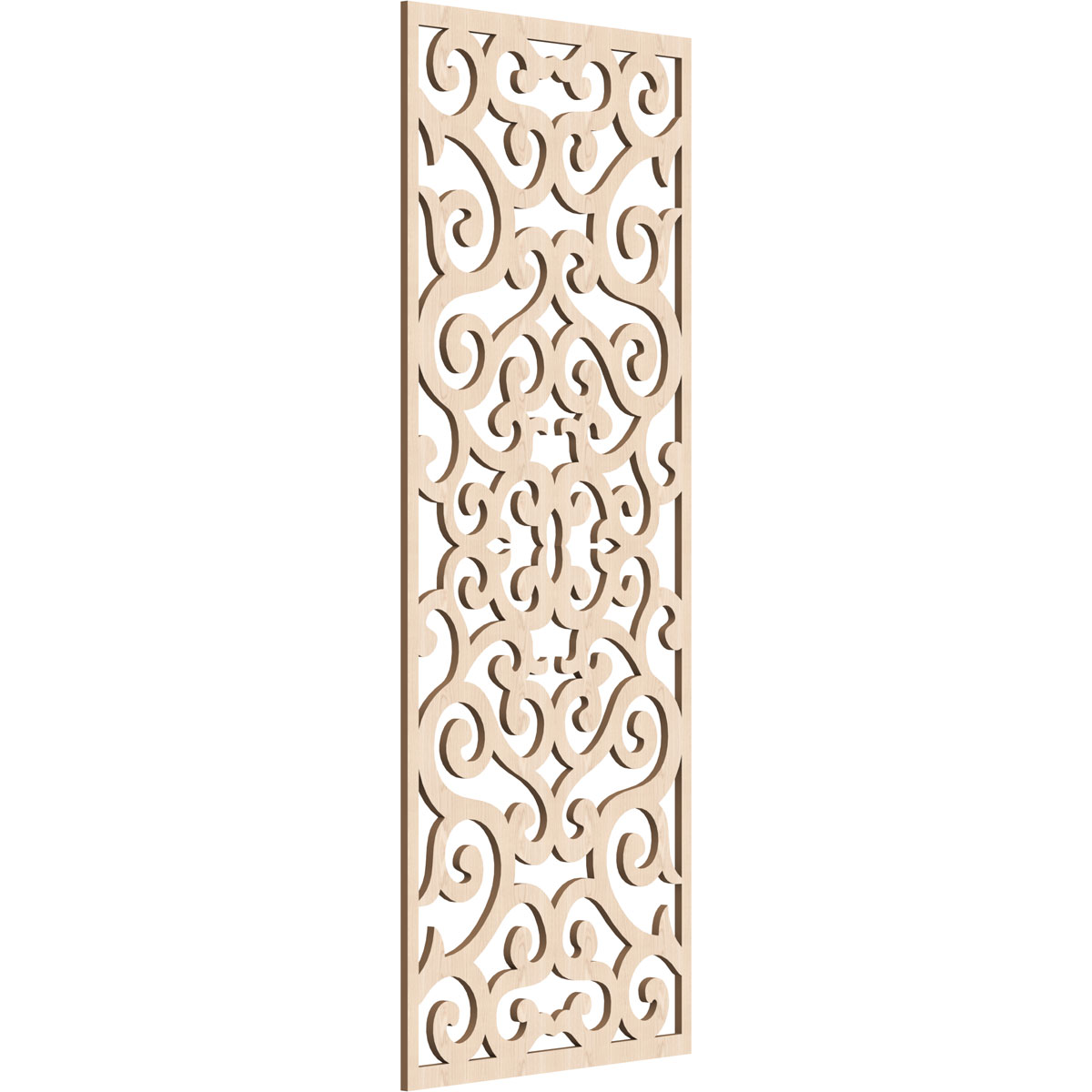 Ekena Millwork WALW22X55X0375EVLRO Eveline Decorative Pierced Fretwork ...