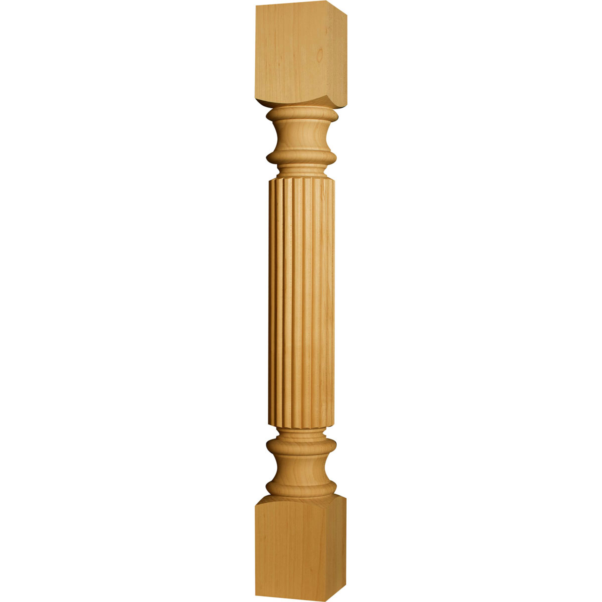 Osborne Wood Products, Inc. OSIPHSKYREED Husky Reeded Island Post