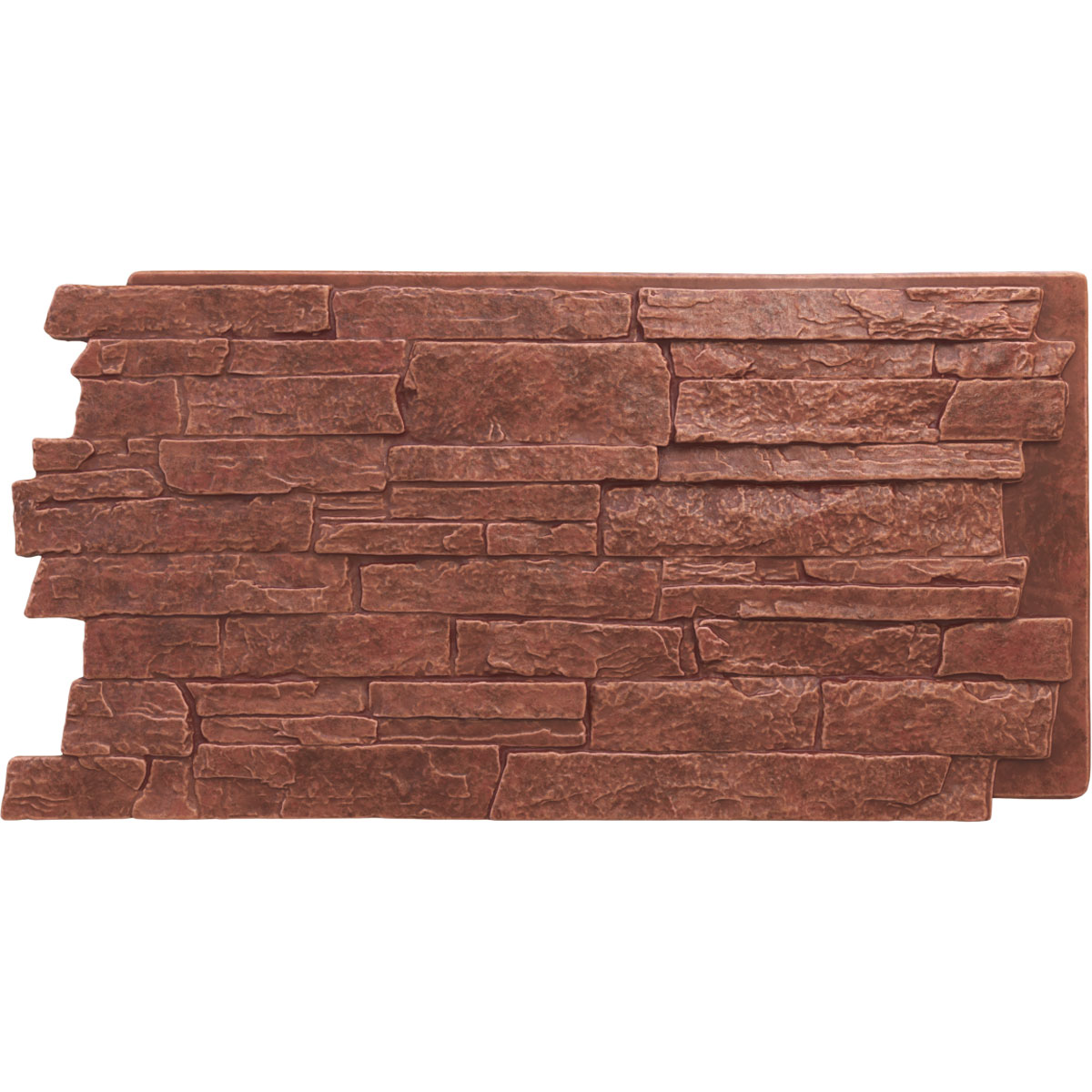 Ekena Millwork PNU24X48ALSV EverStone Acadia Ledge Faux Stone Panel, 49 ...