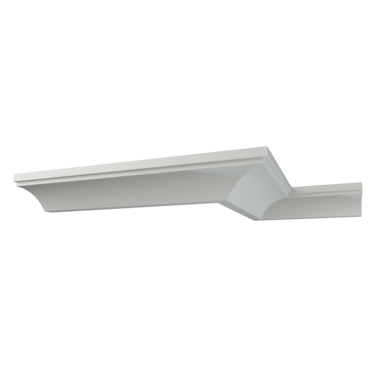 Ekena Millwork MLD03X06X07AR EnduraGlow Arlene Crown Moulding, Backlit ...