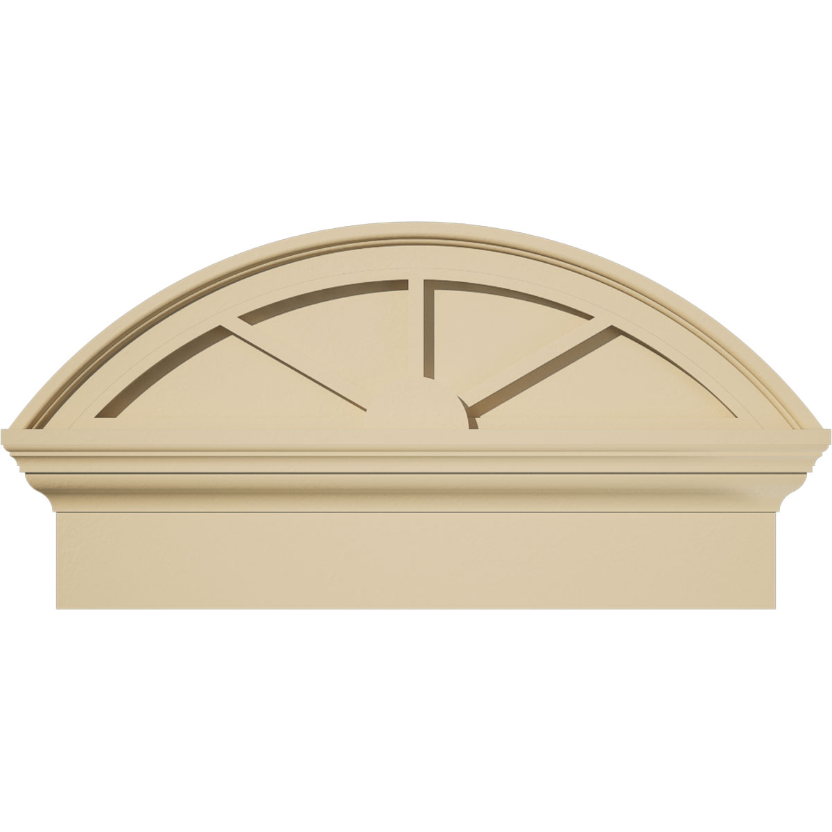 Ekena Millwork PEDSC024X130SEG03 Signature Urethane Segment Arch 3 ...