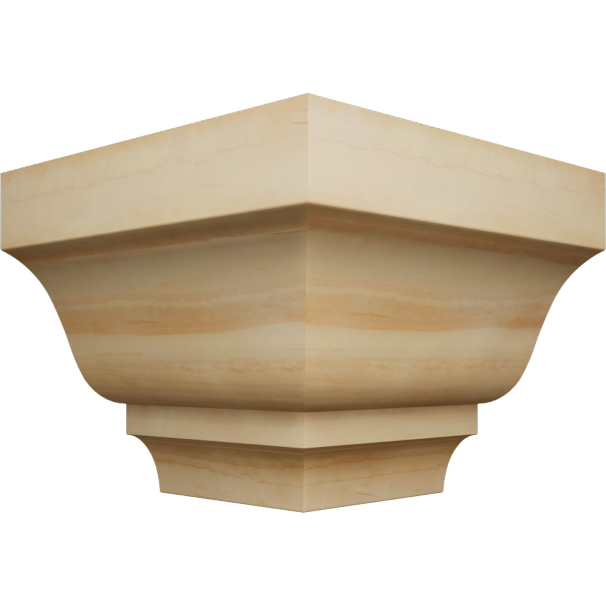 Ekena Millwork MOCQ02X03WM49PI 2 1/4-Inch P x 3 1/8-Inch H WM49 ...