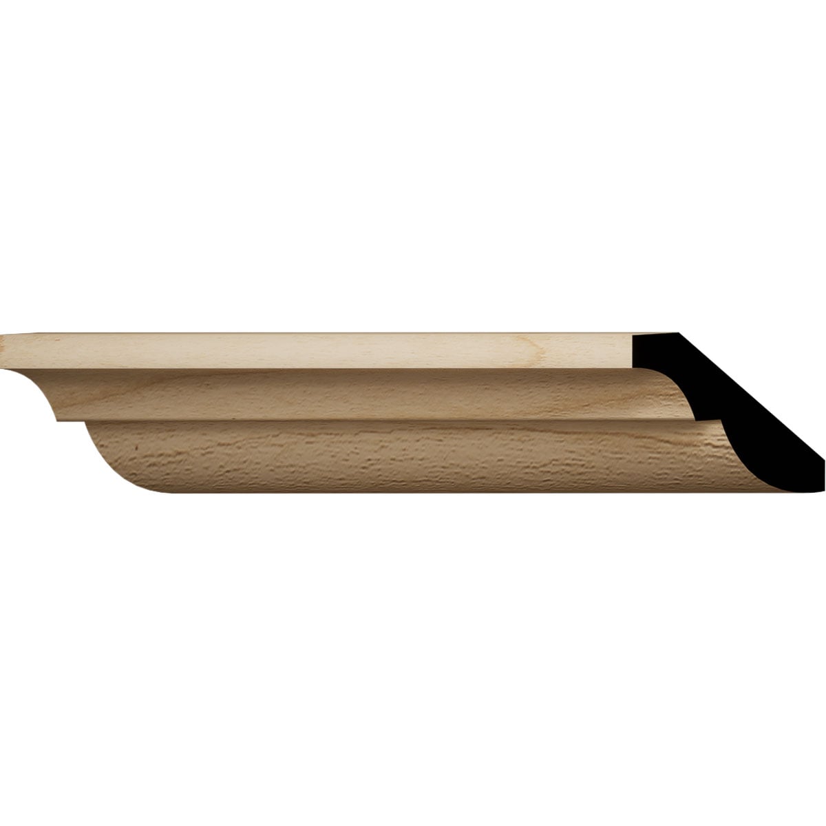 Ekena Millwork MLDW01X03WM70 WM70 - Americraft Crown Moulding, 2 5/16 ...