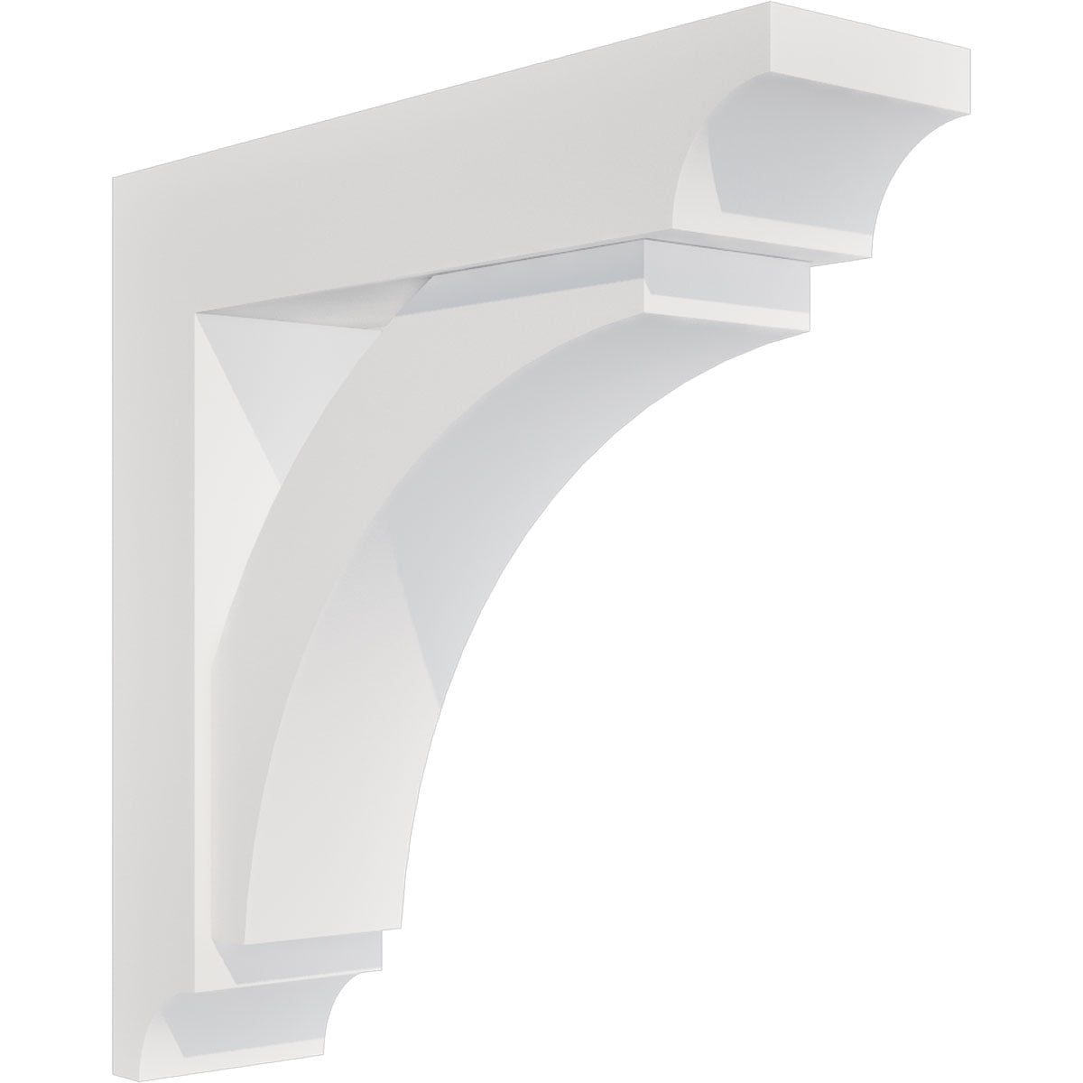 Ekena Millwork BKTPSTHR08 Standard Thorton Architectural Grade PVC ...