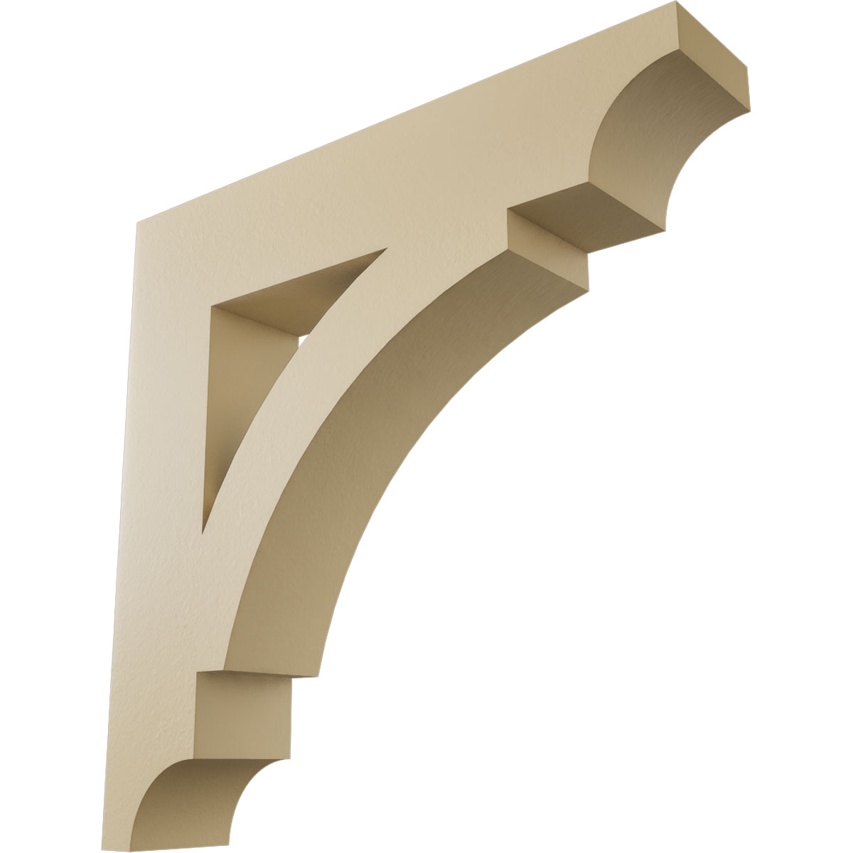 Ekena Millwork BKTSTHR08 Signature Urethane Bracket, Thorton Style ...
