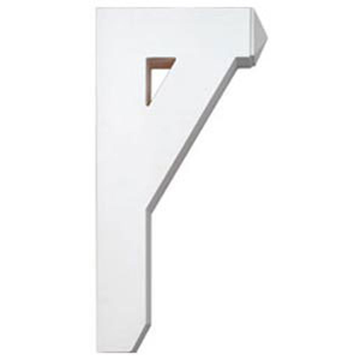Fypon, Ltd. BKT12X24X3 3 1/2-Inch W x 12-Inch D x 24-Inch H Post ...