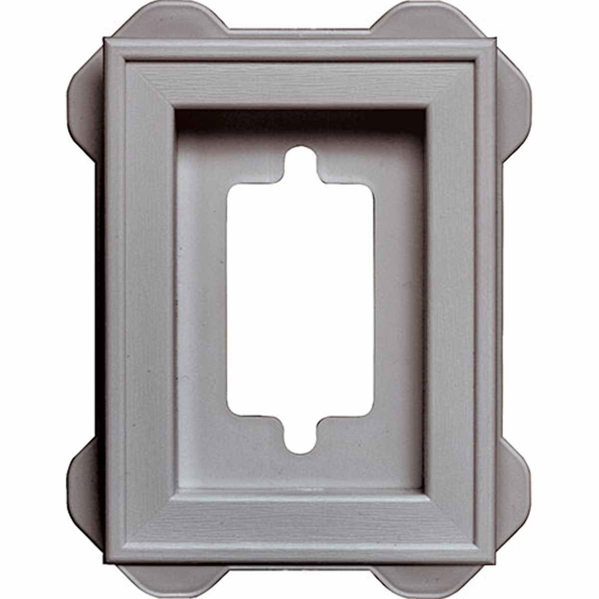 Mid-America 00031201016 3 1/8-Inch W x 5 1/8-Inch H Recessed Mini ...