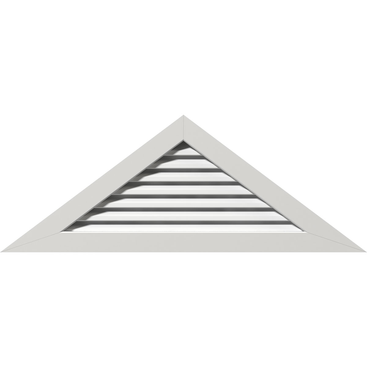 Ekena Millwork GVPTR Triangle PVC Gable Vent