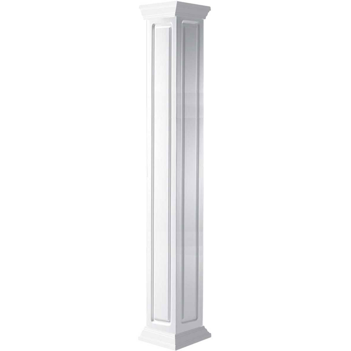 Ekena Millwork EC0809FNRCRCR_TC 8-Inch W x 9'H Endura-Craft Square Non ...