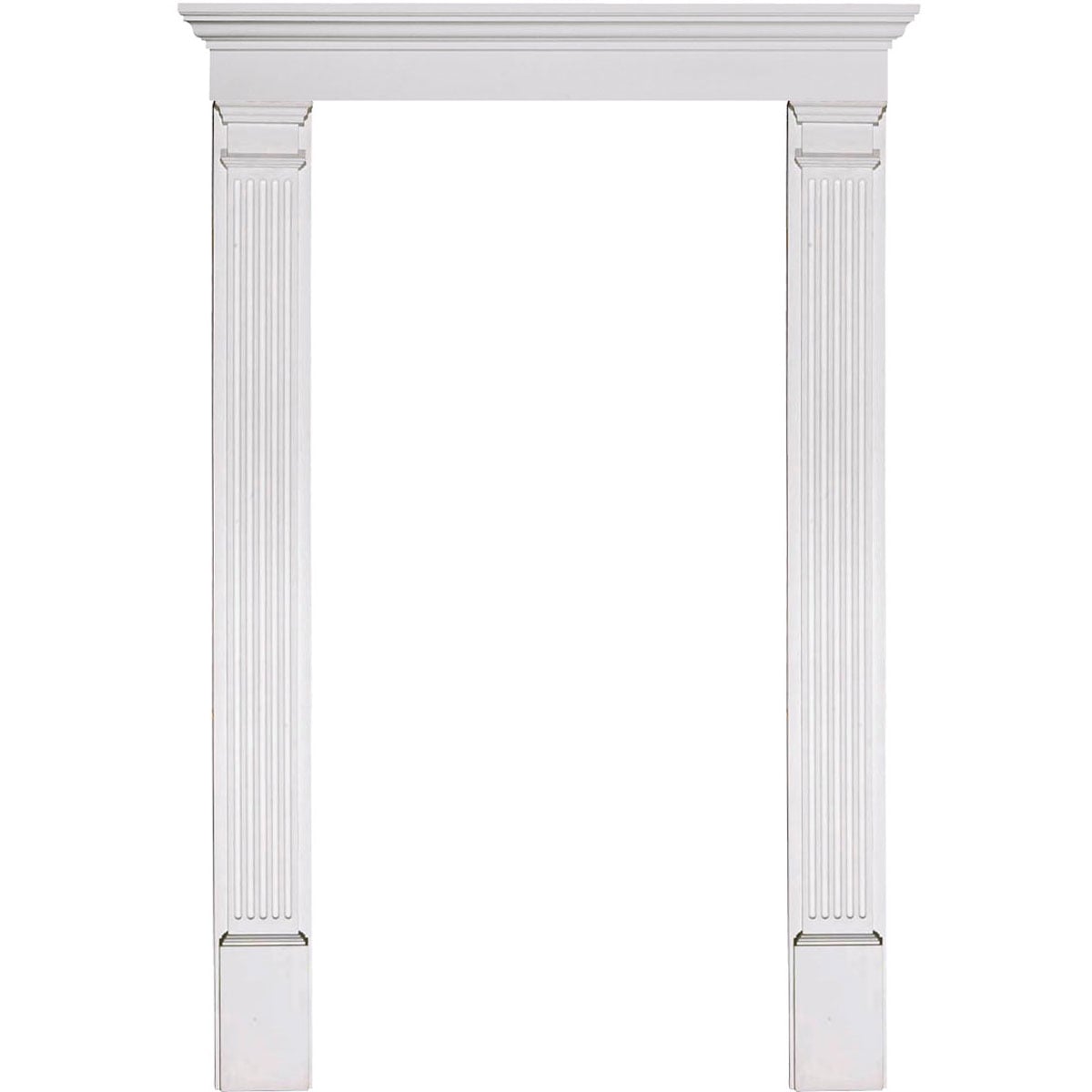 Ekena Millwork CR06PIL07F149DE Door Trim Kit with 6-Inch H x 135-Inch W ...