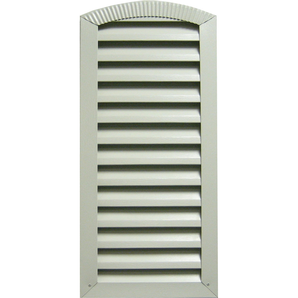 New Concept Louvers GVAAR600 Arched Top Aluminum Clad Gable Vent Louver