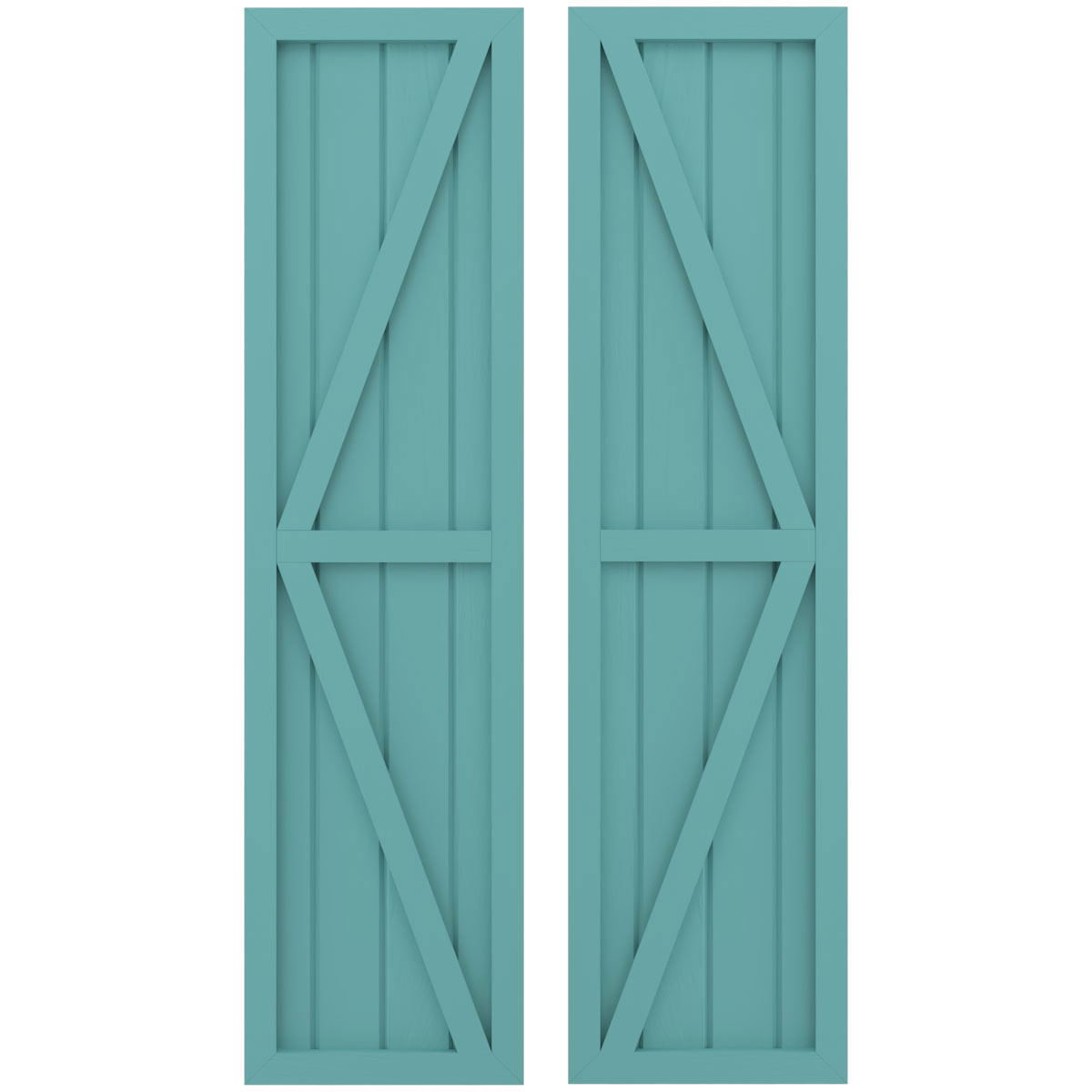 Ekena Millwork ARW102BF414X74PTH 14-Inch W x 74-Inch H Americraft Four ...