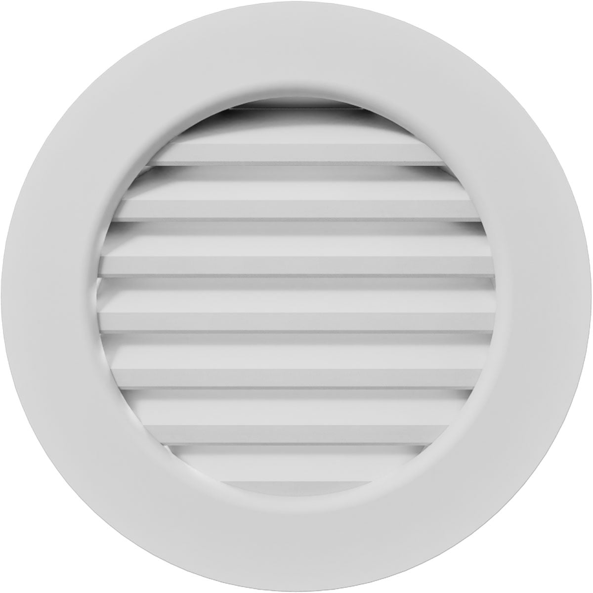 Ekena Millwork GVPRO TrueCraft PVC Round Gable Vent
