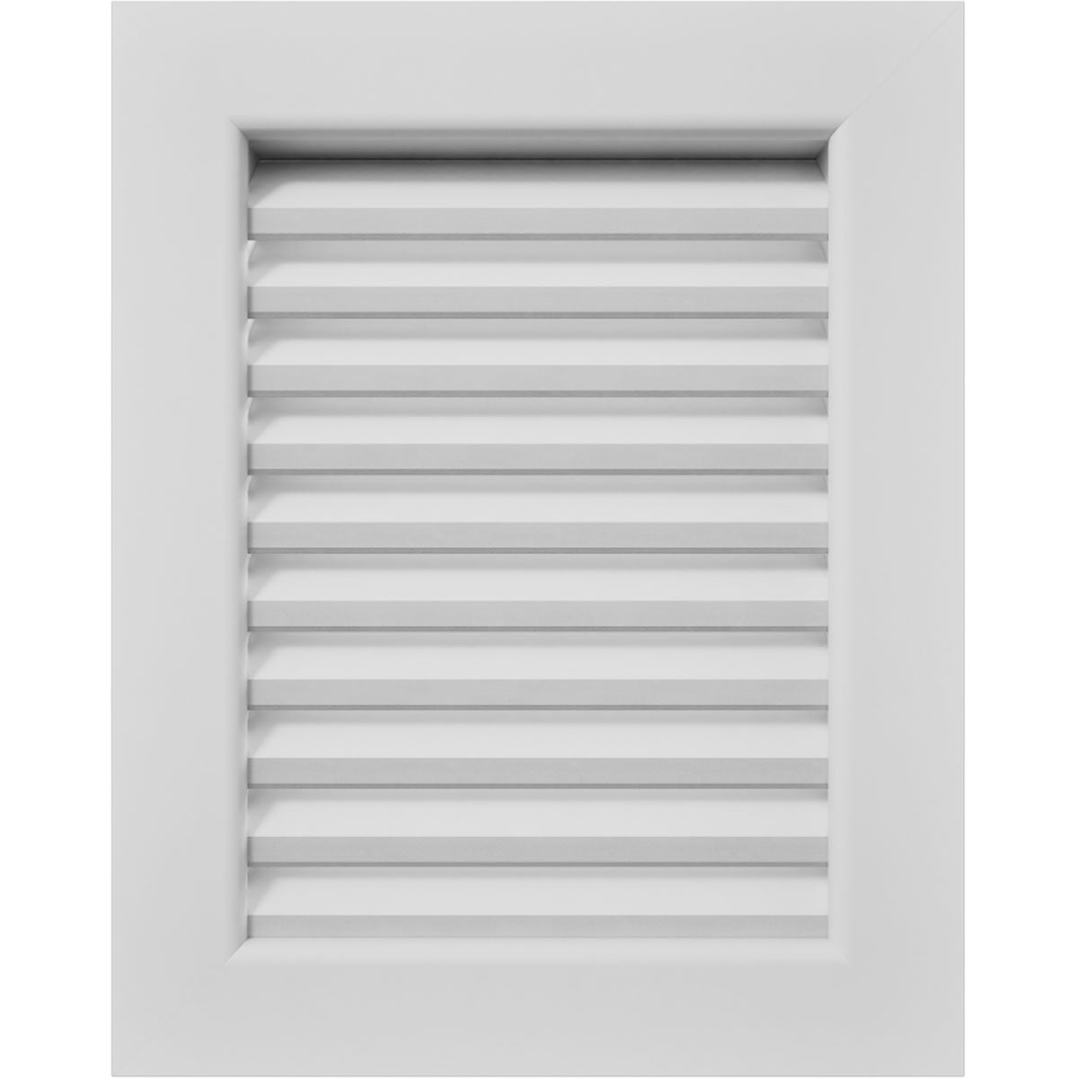 Ekena Millwork GVPVE TrueCraft PVC Rectangle Gable Vent